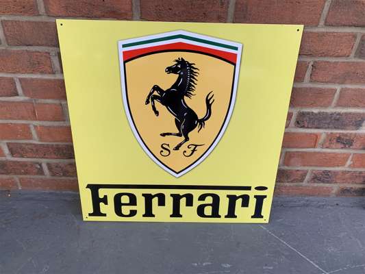 Metal Ferrari Sign | Saturday 5th & Sunday 6th November 2022 | Anglia ...