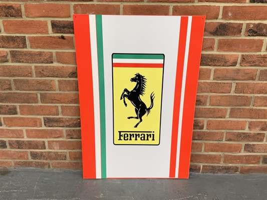 Metal Ferrari Sign | Saturday 5th & Sunday 6th November 2022 | Anglia ...
