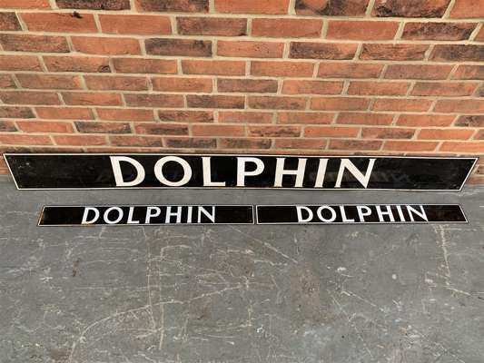 Three Enamel Dolphin Signs | Saturday 5th & Sunday 6th November 2022 ...