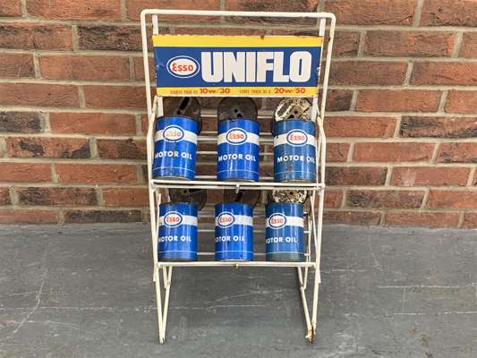 Esso Uniflo Motor Oils Display Stand and Cans | Saturday 5th & Sunday ...