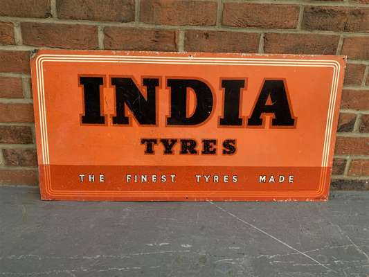 Aluminium India Tyres Sign | Saturday 5th & Sunday 6th November 2022 ...