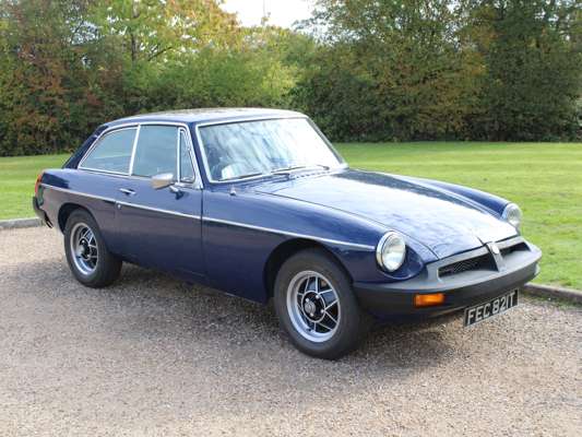 1978 MG B GT | Saturday 5th & Sunday 6th November 2022 | Anglia Car ...