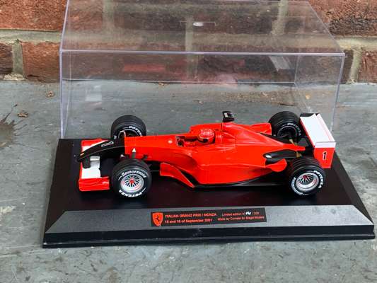 Cased Ferrari F1 Italian GP 2001 Car | Saturday 5th & Sunday 6th ...