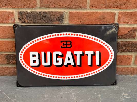 Enamel Bugatti Sign by Emaillerie Alsacienne Strasbourg | Saturday 5th ...