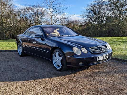 2001 MERCEDES CL500 AUTO | Saturday 28th & Sunday 29th January | Anglia ...
