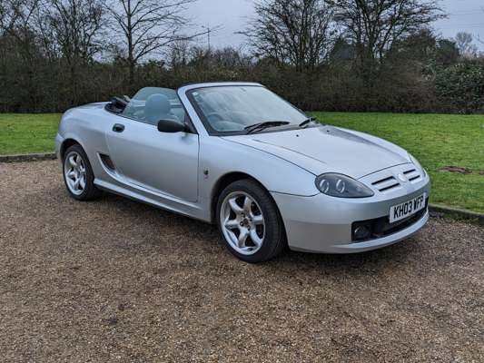 2003 MG TF 115 COOL BLUE | Saturday 28th & Sunday 29th January | Anglia ...