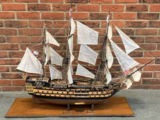 Scratch Built Wooden Model of HMS Victory | Saturday 28th & Sunday 29th ...