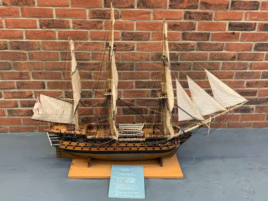 Scratch Built Wooden Model of Black Prince Class 74 Gun Ship | Saturday ...