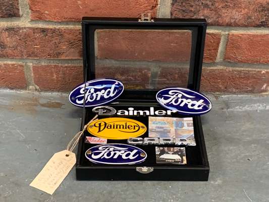 Box of Mixed Minder Car Badges (Off The Original Minder Capri ...