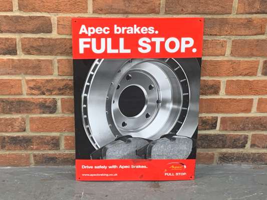 Tin Apec Brakes Sign | Saturday 28th & Sunday 29th January Automobilia ...