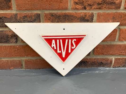Fibreglass Alvis Emblem Sign | Saturday 28th & Sunday 29th January ...