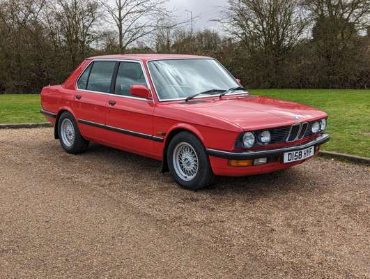 1987 BMW E28 525 E LUX AUTO | Saturday 1st & Sunday 2nd April | Anglia ...