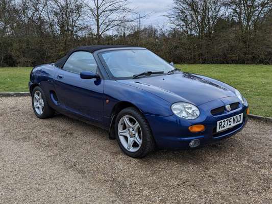 1997 MG F 1.8I VVC | Saturday 1st & Sunday 2nd April | Anglia Car Auctions