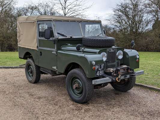 1955 LAND ROVER 86" SERIES I | Saturday 1st & Sunday 2nd April | Anglia ...