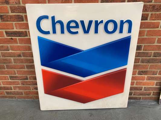 Plastic Chevron Dealership Sign | Saturday 1st & Sunday 2nd April ...