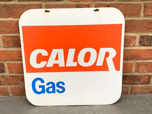 Aluminium Calor Gas Sign | Saturday 10th & Sunday 11th June Automobilia ...