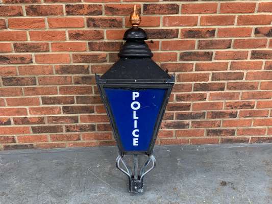 Metal Framed Made Police Lantern | Saturday 10th & Sunday 11th June ...
