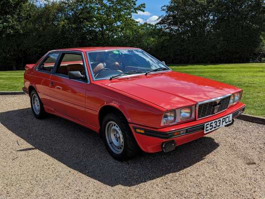1987 MASERATI BI TURBO | Saturday 19th & Sunday 20th August | Anglia ...