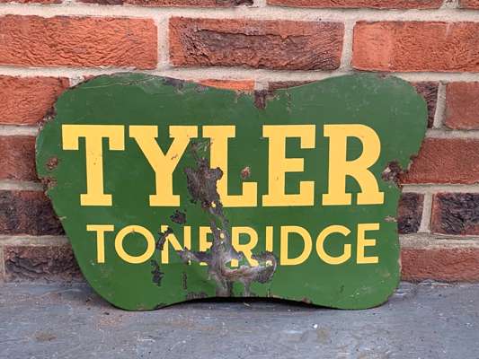 Enamel Tyler Tonbridge Sign | Saturday 19th & Sunday 20th August ...