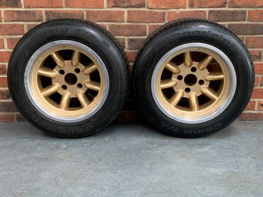 Pair of Minilite 15 Inch Alloy Wheels | Saturday 19th & Sunday 20th ...