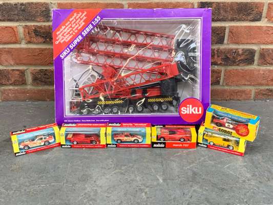 Boxed Siku Model Crane and Six Die Cast Cars | Saturday 19th & Sunday ...