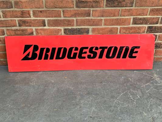 Aluminium Bridgestone Tyres Sign | Saturday 19th & Sunday 20th August ...