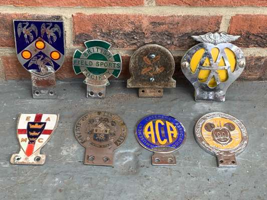 Eight Classic Car Badges | Saturday 19th & Sunday 20th August ...
