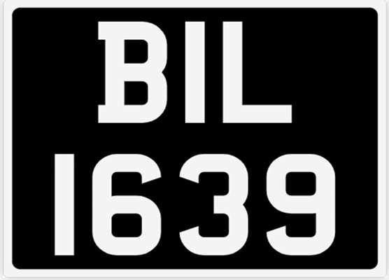 BIL 1639 REGISTRATION NUMBER | Saturday 19th & Sunday 20th August ...