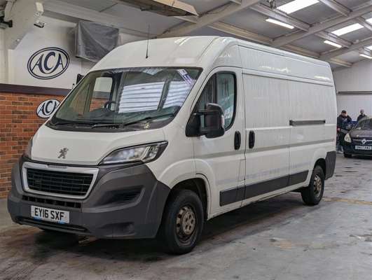 2016 PEUGEOT BOXER 335 PROFESSIONAL L3 | Wednesday 25th October 6pm ...