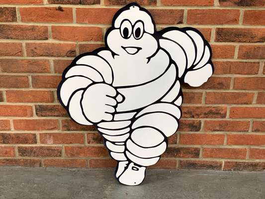 Metal Michelin Running Man Sign | Saturday 4th & Sunday 5th November ...