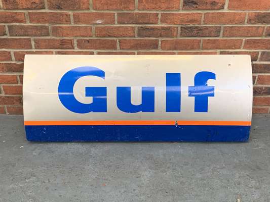Gulf Convex Sign | Saturday 4th & Sunday 5th November Automobilia ...
