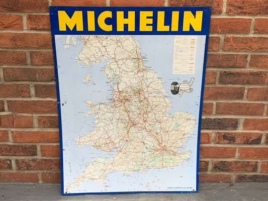 Tin 1966 Michelin Map Sign | Saturday 4th & Sunday 5th November ...