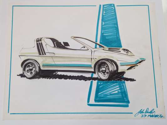 BMC Mini Based Sports Car Proposal | Saturday 4th November Design ...