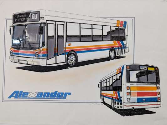 Alexander Bus Design Visual | Saturday 4th November Design drawings by ...