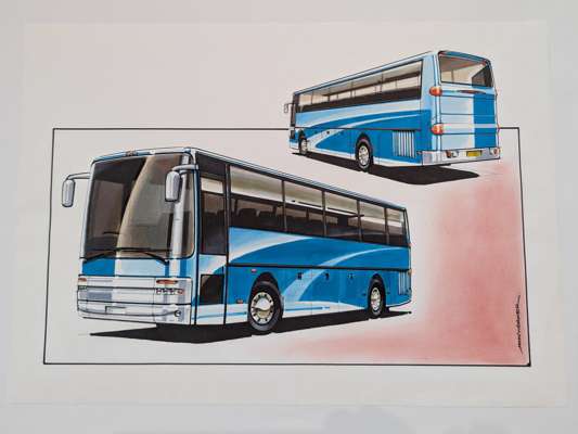 Van Hool Coach Recreation Proposal | Saturday 4th November Design ...