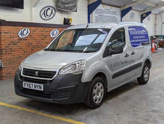 2017 PEUGEOT PARTNER PROFESSION L1 BLU | Wednesday 15th November 6pm ...