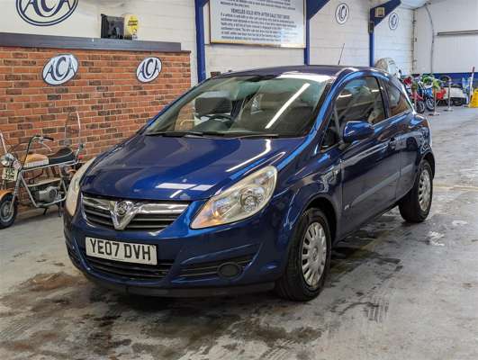 2007 VAUXHALL CORSA LIFE A/C | Wednesday 6th December 6pm including ...