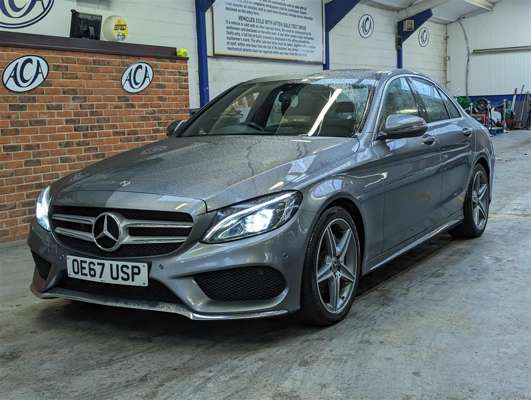 2018 MERCEDES-BENZ C 220 AMG LINE D AUTO | Wednesday 13th December 6pm ...