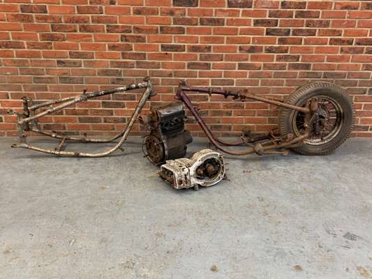 TWO SUNBEAM FRAMES WITH INCOMPLETE ENGINES | Sat 27th & Sun 28th ...