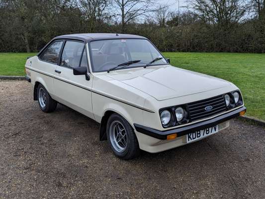 1980 FORD ESCORT RS 2000 CUSTOM | Sat 27th & Sun 28th January | Anglia ...