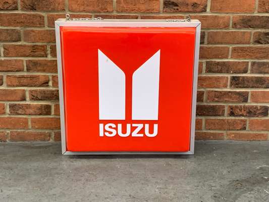 Isuzu Hanging Illuminated Dealership Sign | Saturday 27th & Sunday 28th ...
