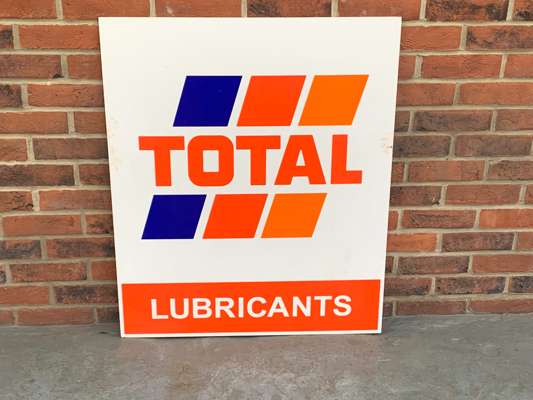 Total Lubricants Plastic Sign | Saturday 27th & Sunday 28th January ...