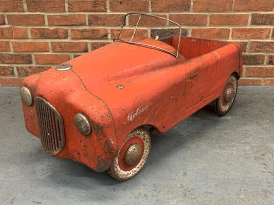 Tri-ang Meteor Tin Plate Child's Pedal Car | Saturday 27th & Sunday ...