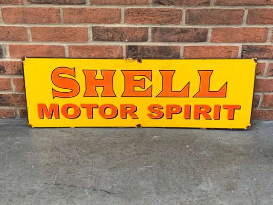 Shell Motor Spirit Enamel Sign | Saturday 27th & Sunday 28th January ...