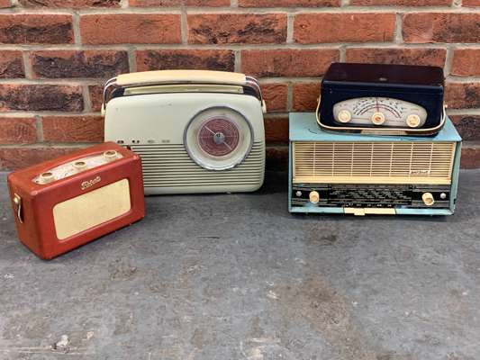 Four Vintage Type Radios | Saturday 27th & Sunday 28th January ...