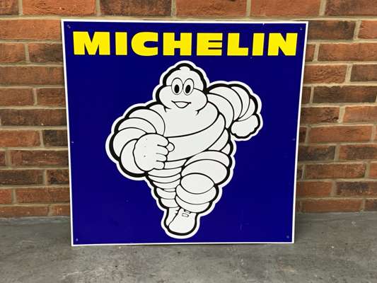 Michelin Running Man Aluminium Sign | Saturday 27th & Sunday 28th ...