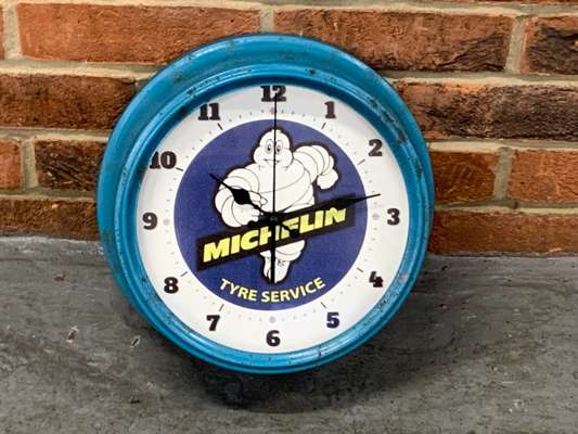 Modern Michelin Circular Wall Clock | Saturday 27th & Sunday 28th ...