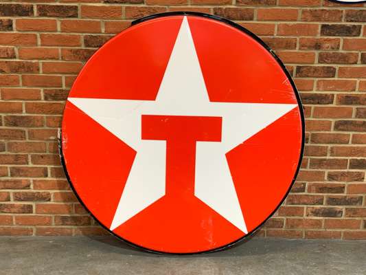 Large Plastic Texaco Sign a/f | Saturday 27th & Sunday 28th January ...
