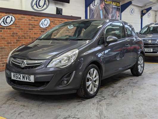 2012 VAUXHALL CORSA ACTIVE AC | Wednesday 31st January 6pm | Anglia Car ...