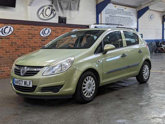 2007 VAUXHALL CORSA LIFE A/C | Wednesday 21st February 6pm | Anglia Car ...